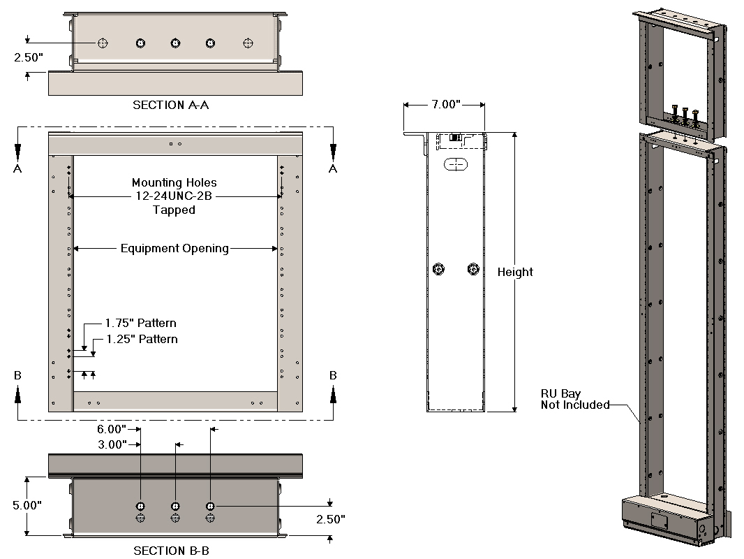 RX Series - Rack Extender EIA